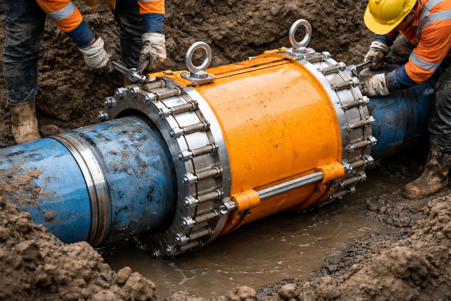 Pipeline Repair Clamps for Emergency & High-Pressure Leak Repair – Trupply