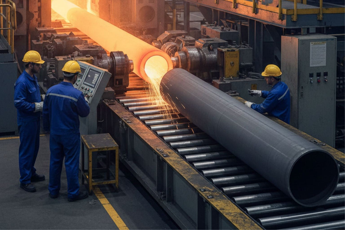 How Is Seamless Pipe Made – Seamless Pipe Manufacturing Guide – Trupply